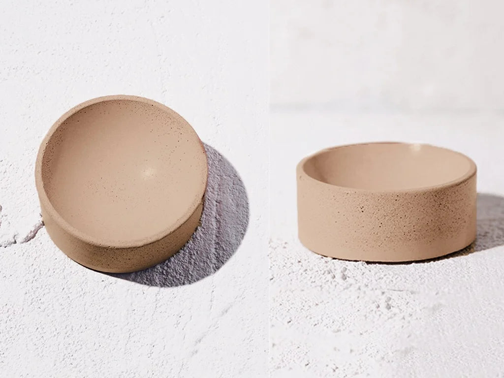 Concrete Homewares - Round Dish – Mitchell Bink Concrete Design