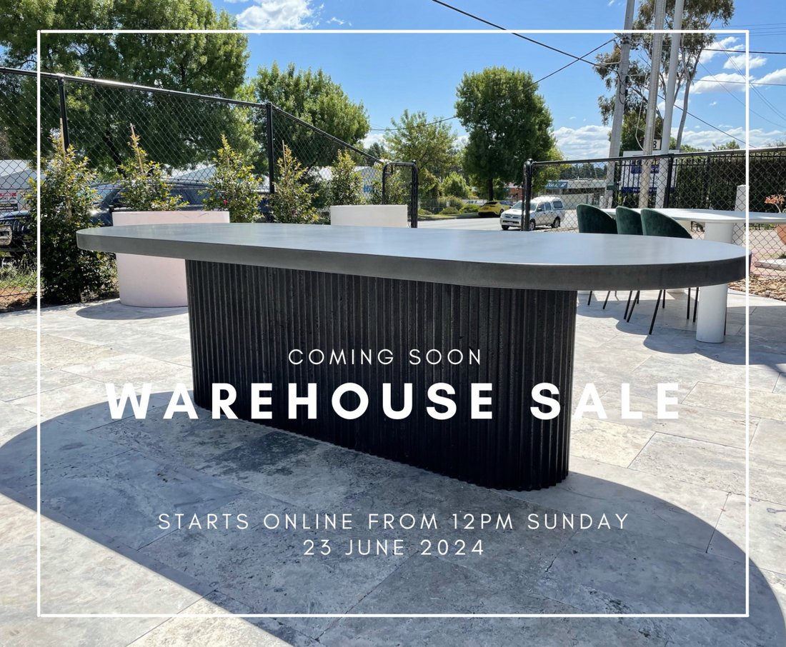 Mitchell Bink Concrete Design - Warehouse Sale